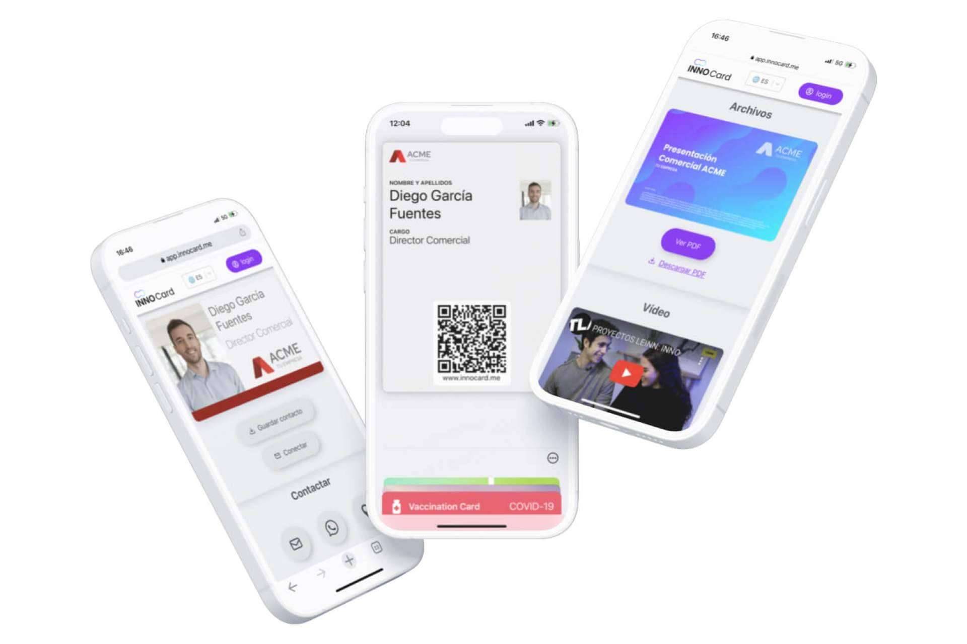 INNOCard, la alternativa para compartir la tarjeta digital desde la ...